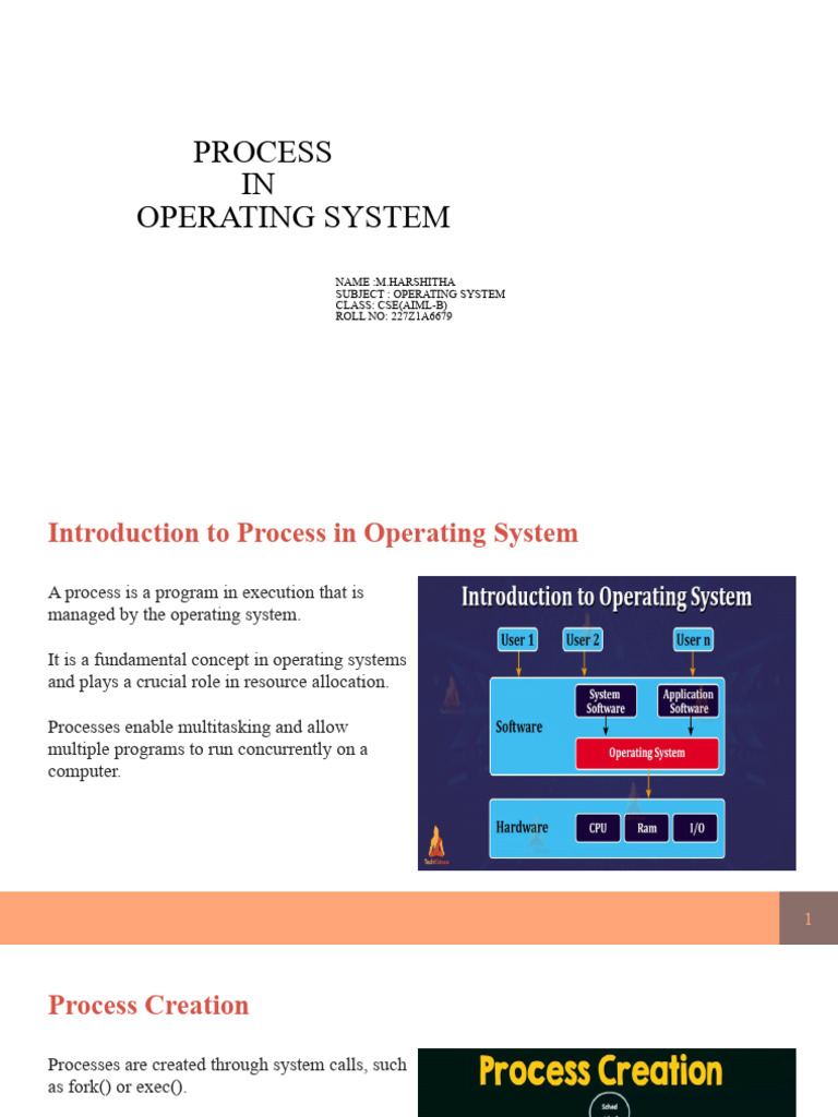 OS Process Management Basics | PDF | Process (Computing) | Scheduling ...