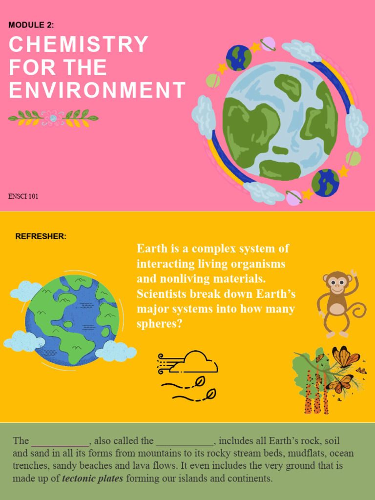 Module 2 - Chemistry For The Environment | PDF | Atmosphere Of Earth ...