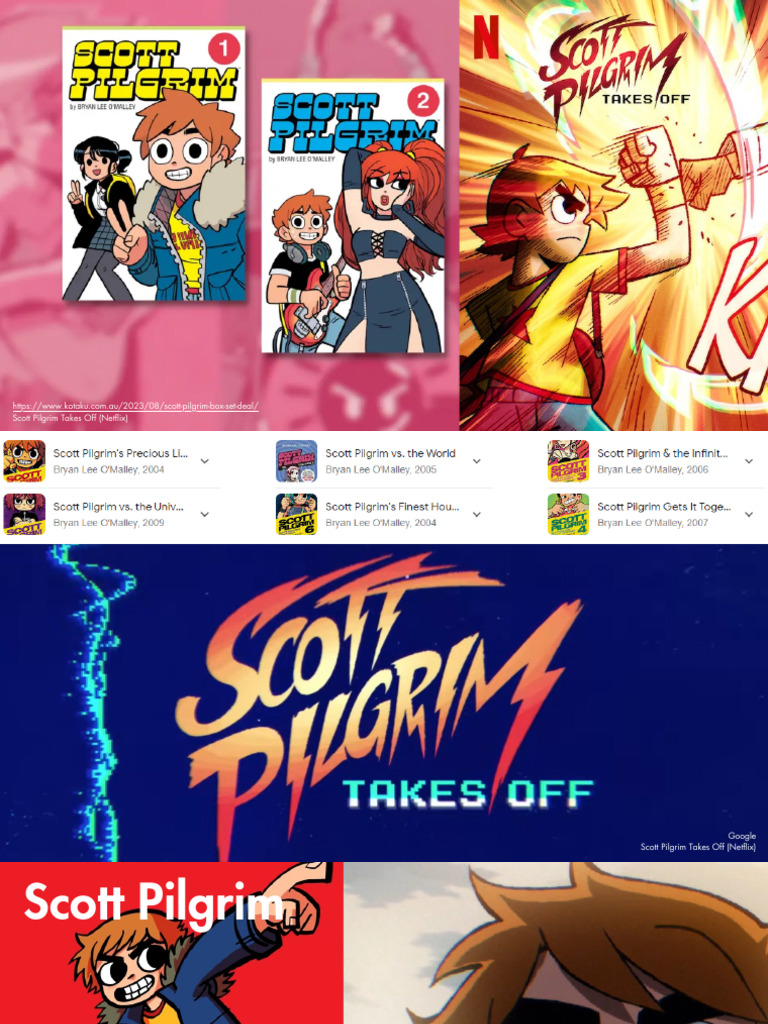 Scott Pilgrim (Comics) vs. Scott Pilgrim Takes Off (Anime) | PDF ...