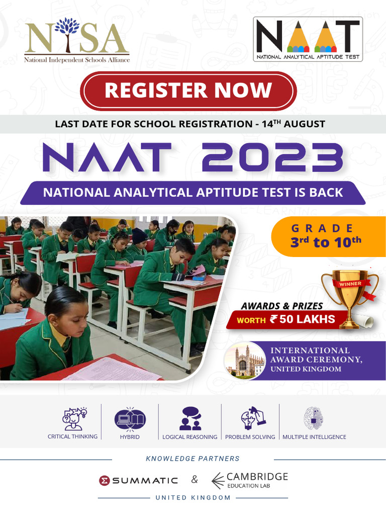NAAT NISA Brochure 2023F | PDF | Cheque | Payments