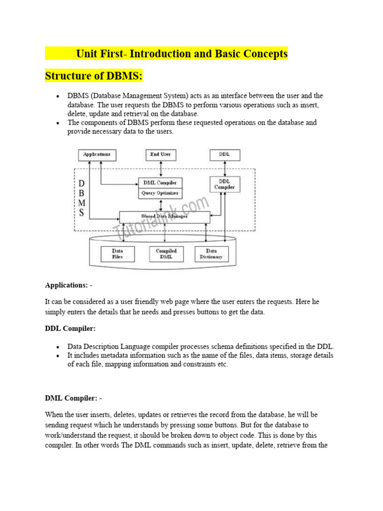RDBMS Unit I | Download Free PDF | Relational Database | Databases