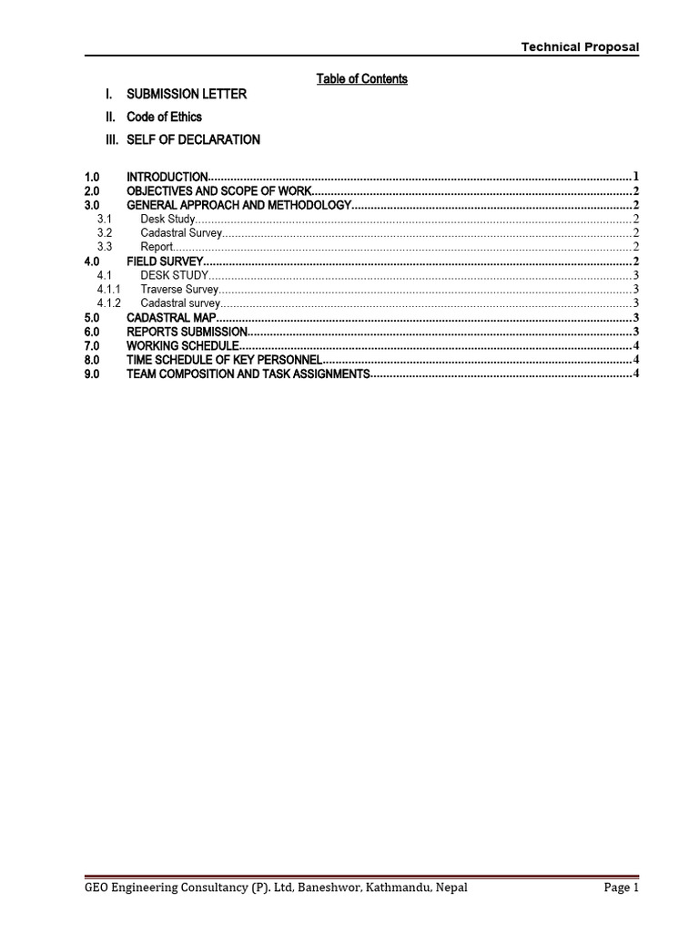 GEC Proposal | PDF | Surveying | Geographic Data And Information