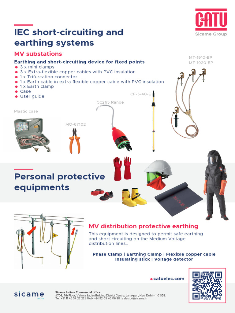 Catu Sicame | PDF | Personal Protective Equipment | Insulator (Electricity)
