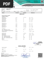 Solicitud de Laboratorio de Analisis Clinicos | PDF | Sangre | Fluidos corporales