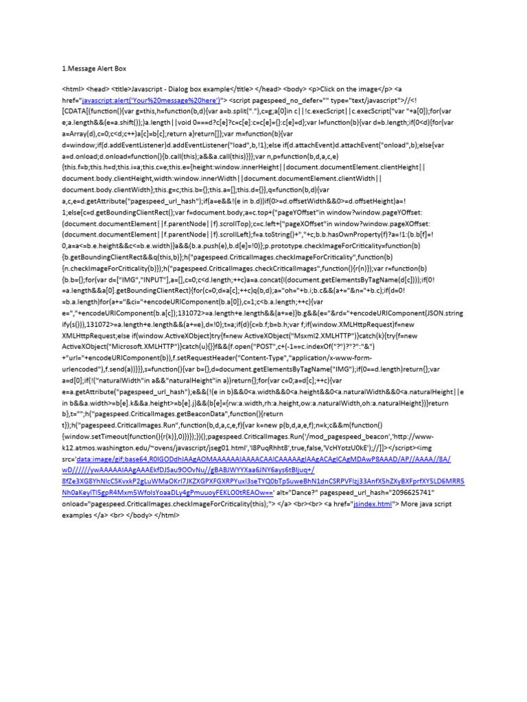 JAVASCRIPT | PDF | Java Script | Computer Programming JAVASCRIPT | PDF | Java Script | Computer Programming