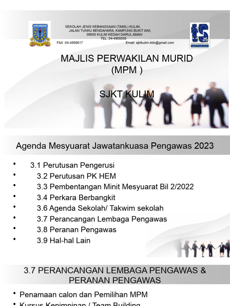 Majlis Perwakilan Murid 2023 | PDF