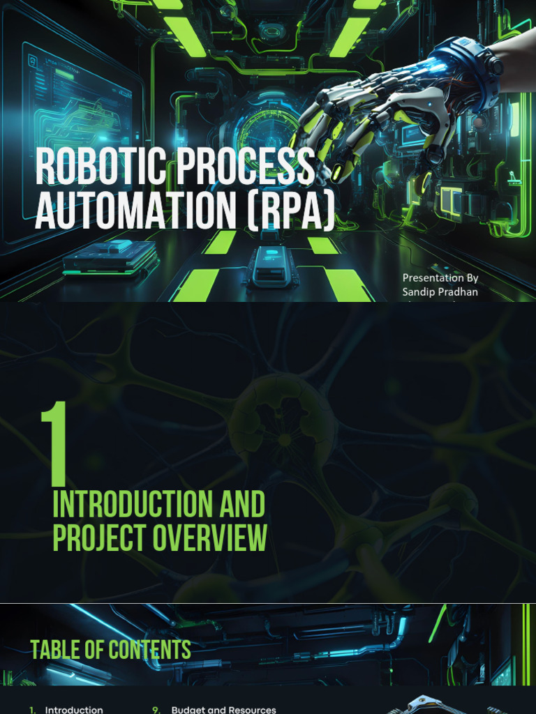 RPA Transformation Project Overview | PDF