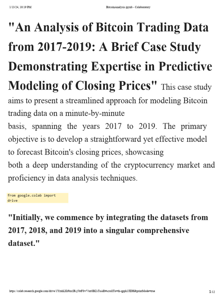 BitcoinAnalysis - Ipynb - Colaboratory | PDF | Mean Squared Error ... BitcoinAnalysis - Ipynb - Colaboratory | PDF | Mean Squared Error ...