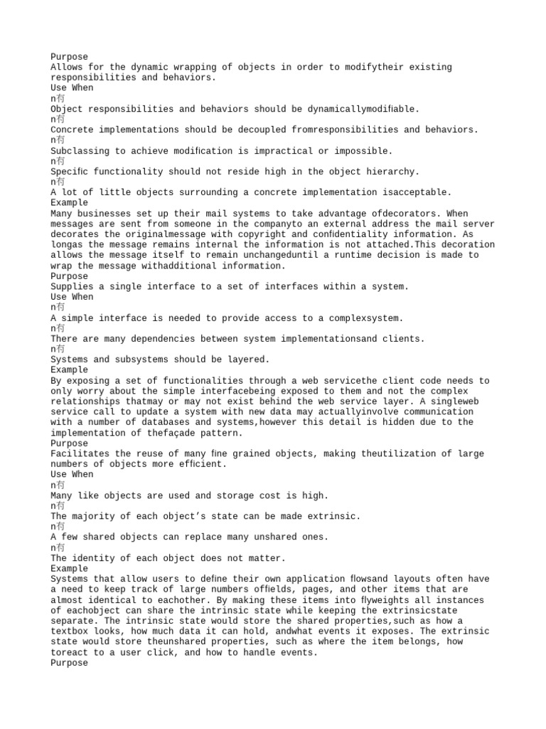 Design Pattern Test | PDF | Object (Computer Science) | System