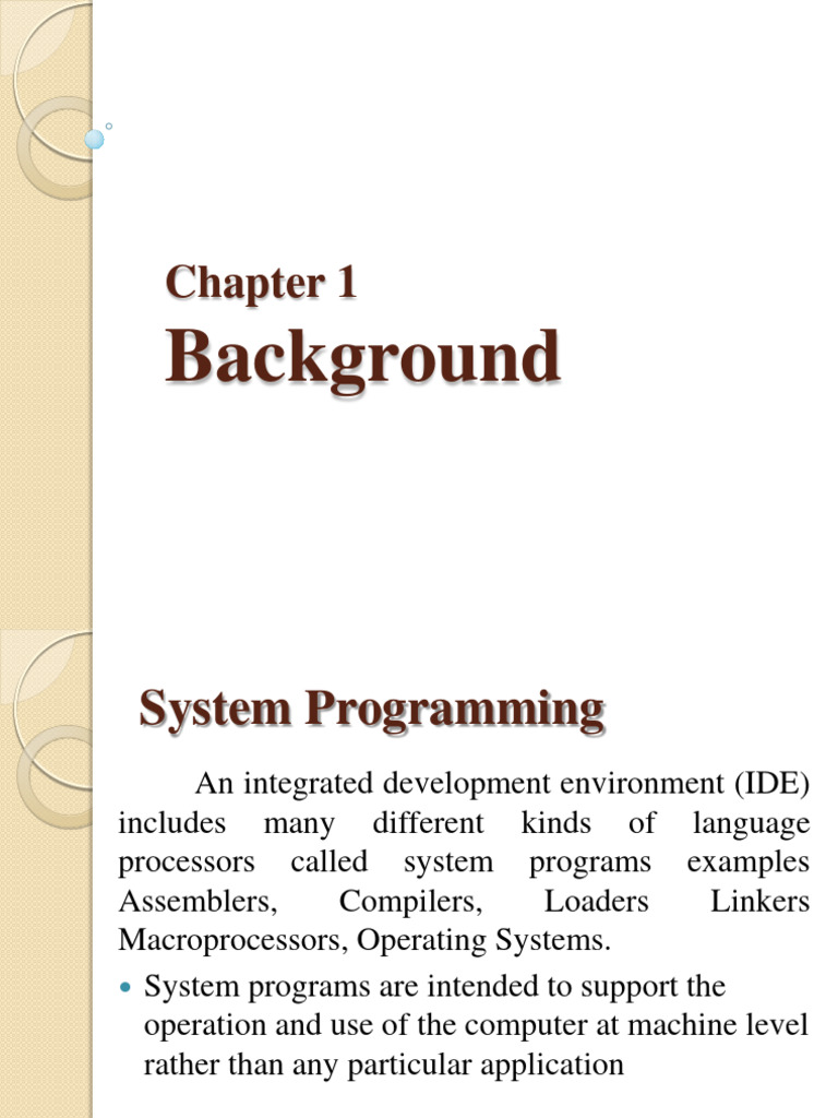 Chapter1-Background | PDF | Computer Data Storage | Central Processing Unit