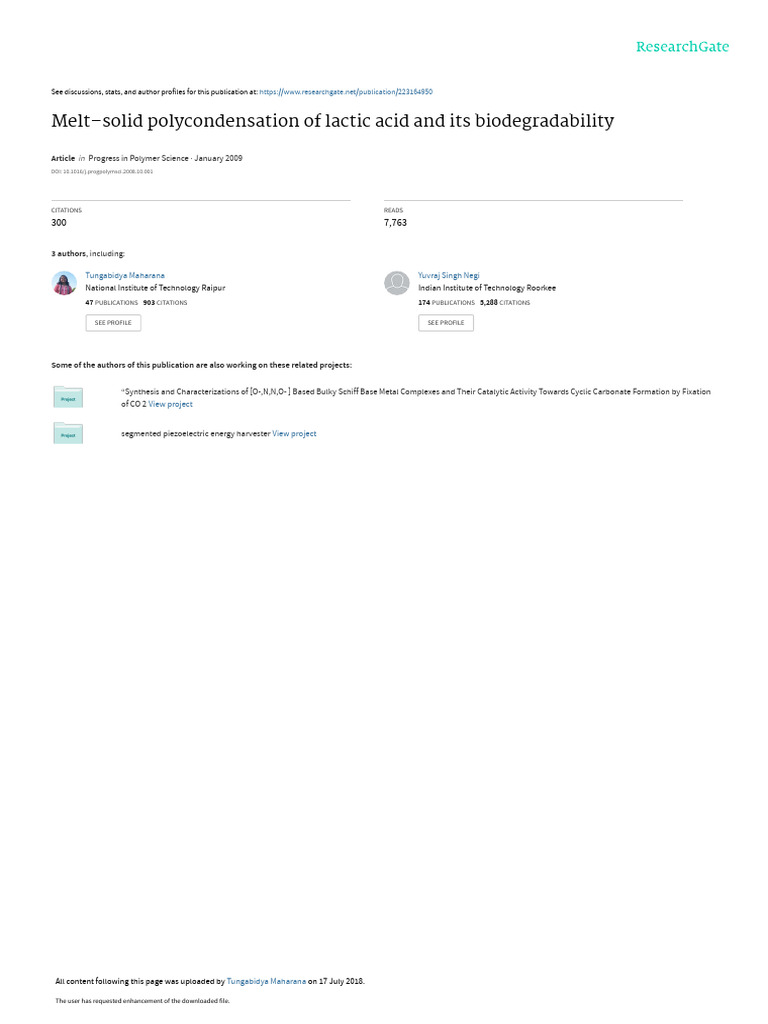 PPS1 | PDF | Polyethylene | Physical Chemistry