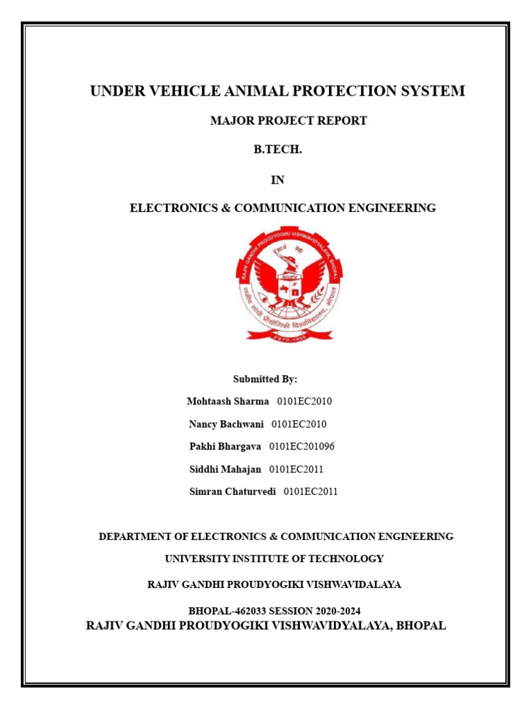 Minor Project Report | PDF | Sign Language | Computer Vision