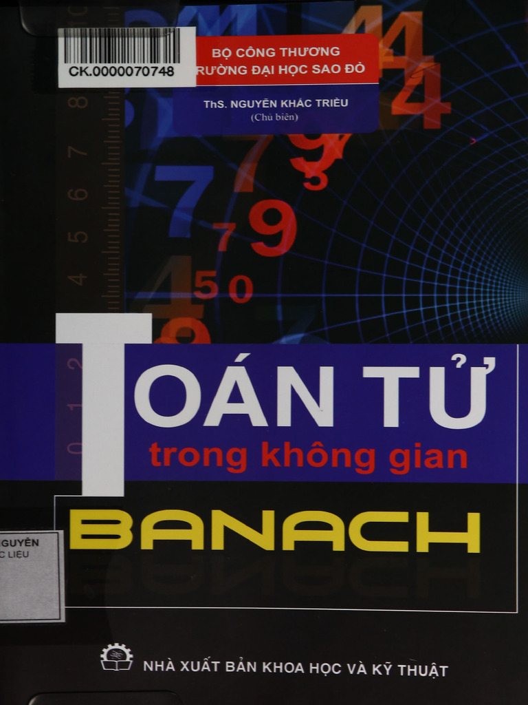 Toán T Trong Không Gian Banach | PDF