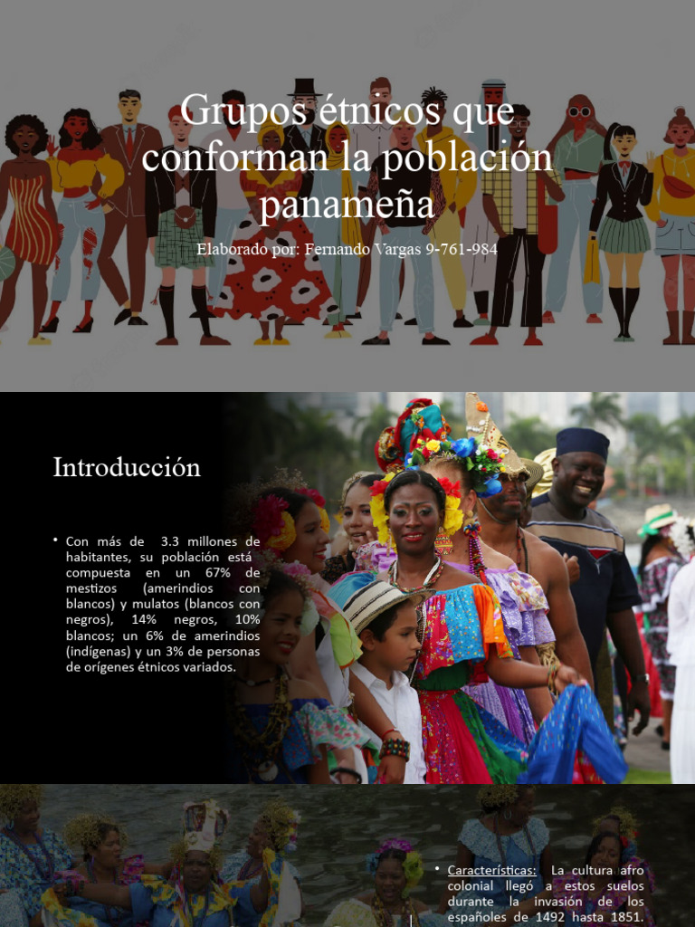 Grupos Étnicos Que Conforman La Población Panameña | PDF | Panamá ...