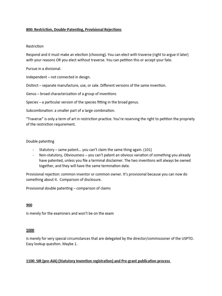 Mpep 800-1200 | PDF | United States Law | Justice