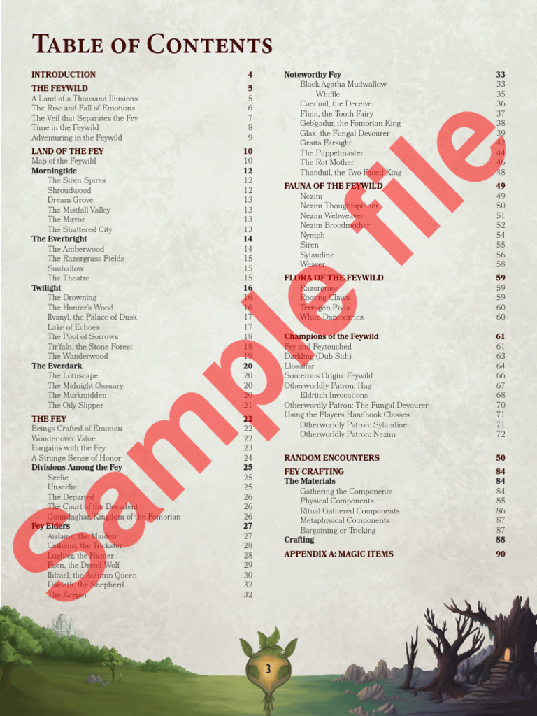 Sample | PDF | Emotions | Dungeons & Dragons