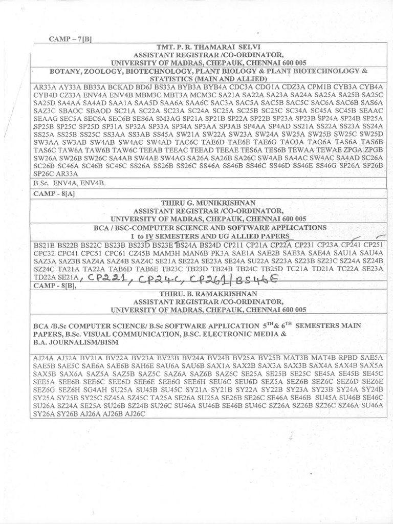 Revised Camp Details For 8A Camp | PDF