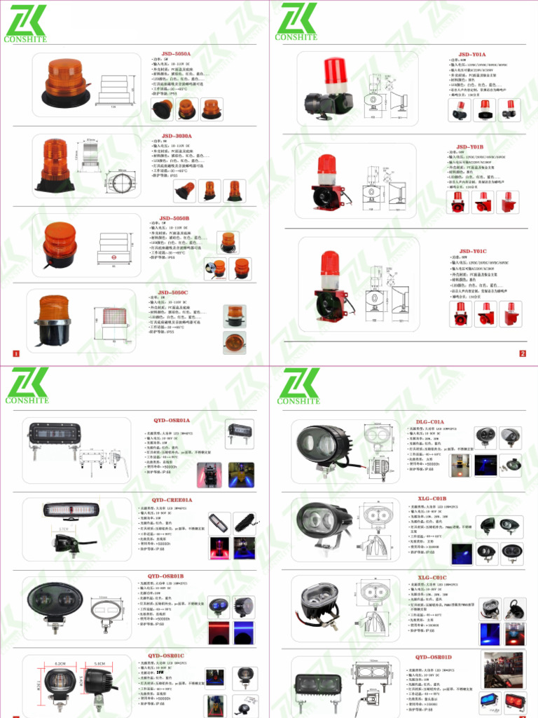LED Light Fixtures | PDF
