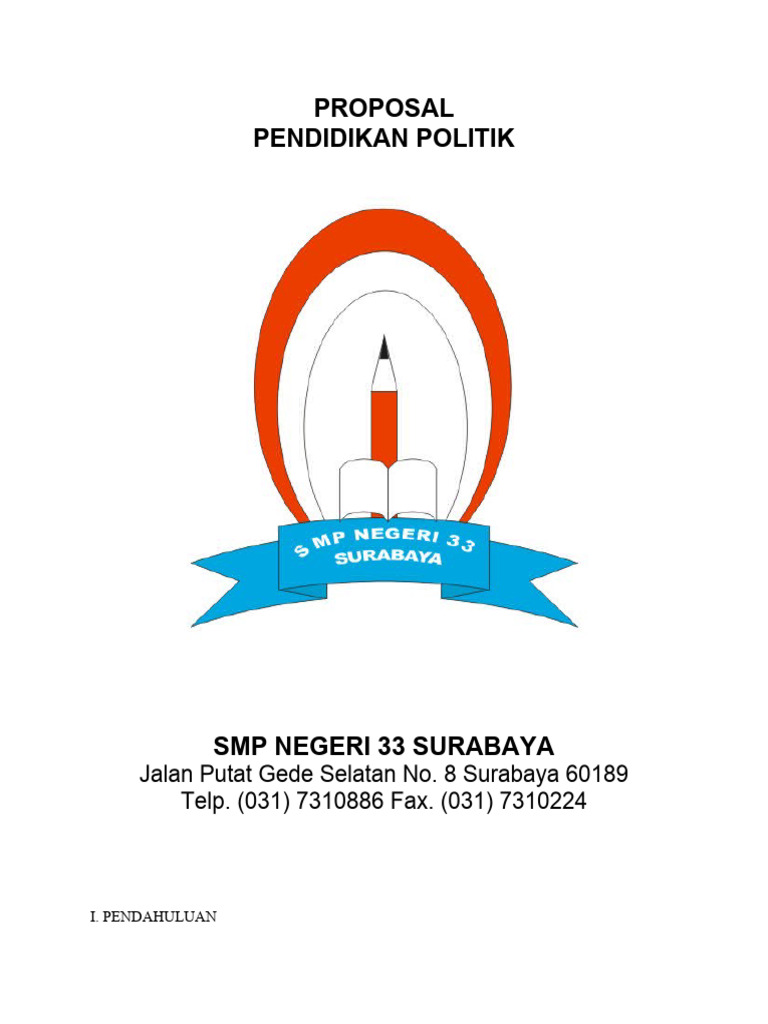 Proposal Sekbid Politik | PDF