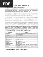 UJ - BCom Acc - Catalogue | PDF | Accounting | Business