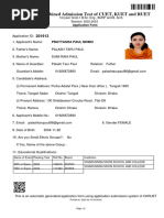 Nust Admission Scale | PDF | Educational Institutions | Secondary Education