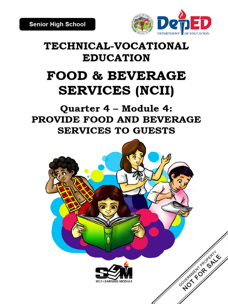 Quarter 4 Module 4 FBS | PDF | Rubric (Academic) | Tableware