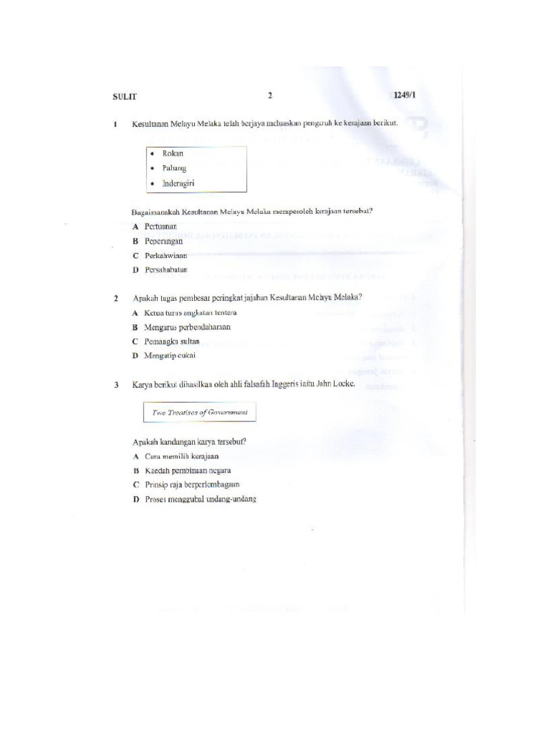 Sejarah K1 Trial SBP 2023 | PDF