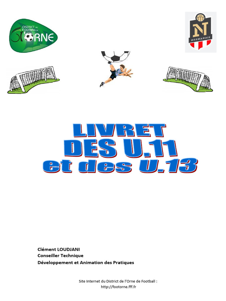 Livret Foot Animation U11 U13 | PDF | Des sports | Football