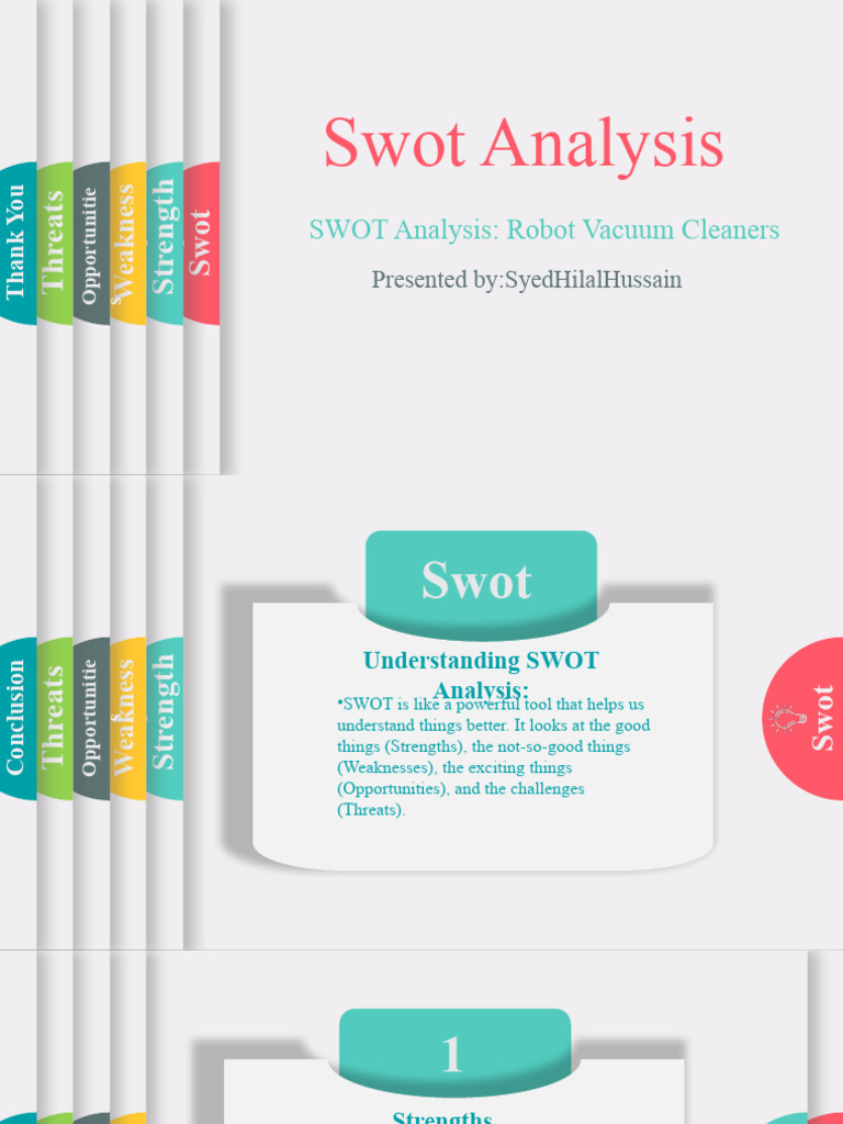 SWOT Analysis of Robotic Vacuum Cleaner | PDF | Swot Analysis | Business