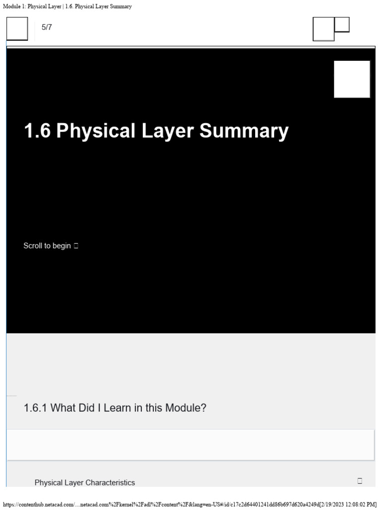 Physical Layer Quiz Overview | PDF | Computer Network | Transmission Medium