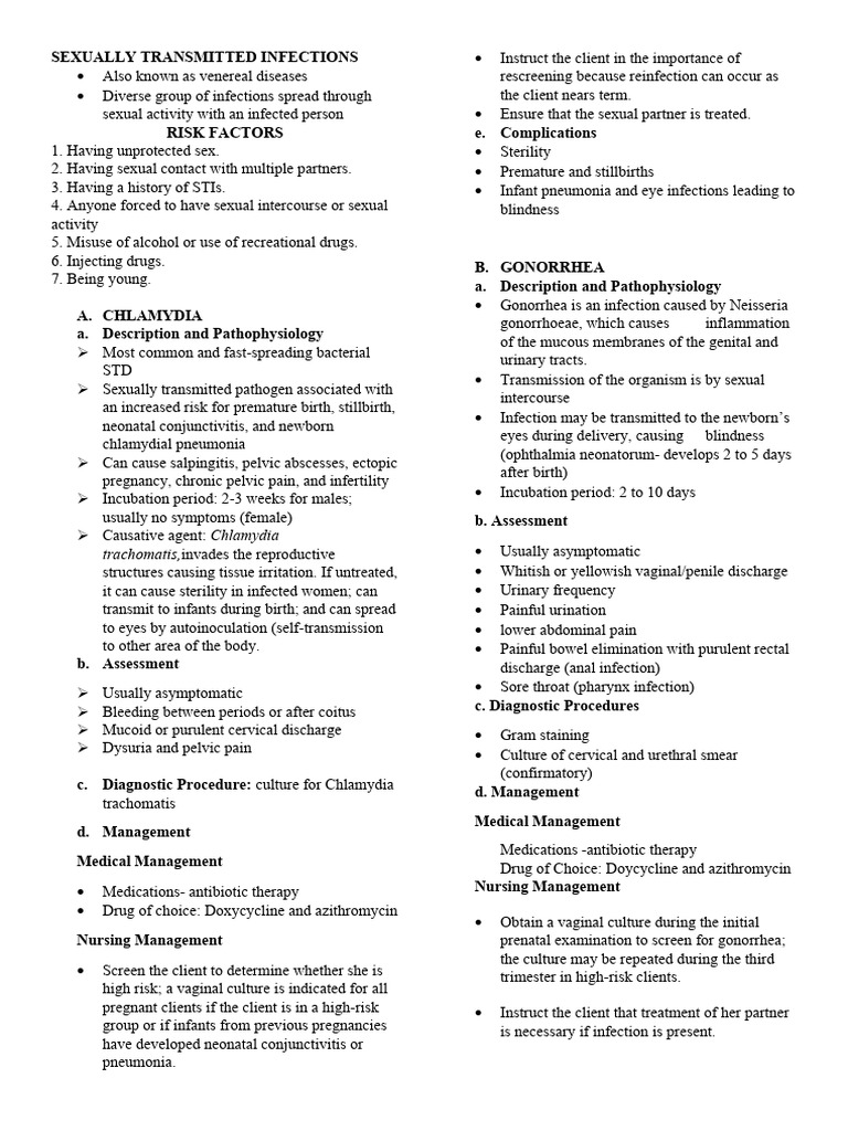 STI&STD | PDF | Sexually Transmitted Infection | Herpes Simplex