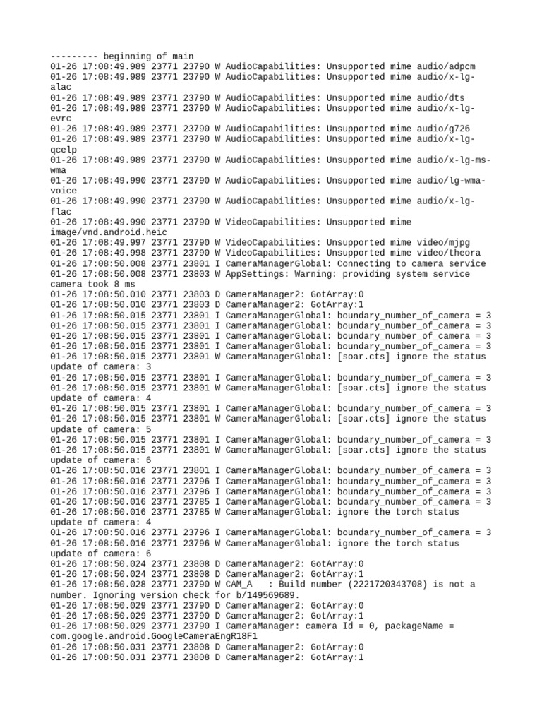 Log Cat 1706278129910 | PDF | Computer Programming | Computer Science