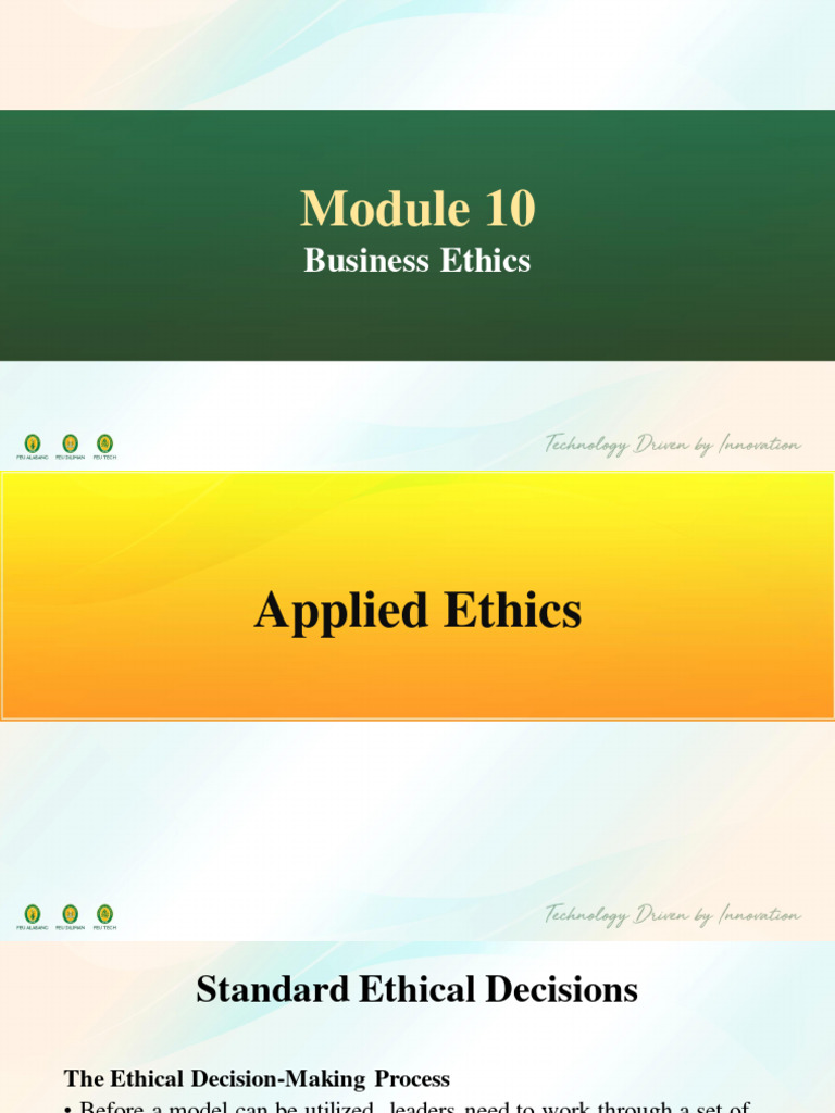 Module 10 - 12 Busethics | Download Free PDF | Bisexuality | Sexual ...