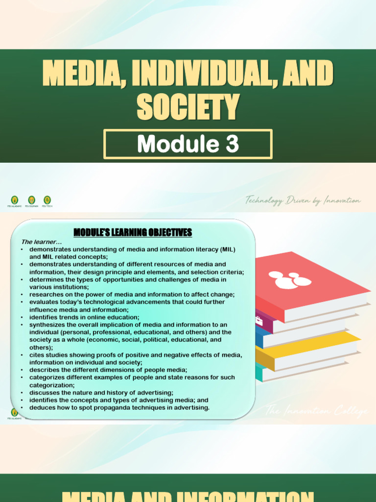 Mil Module 3 & 4 | PDF | Advertising | Educational Technology
