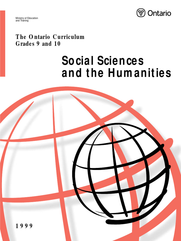 Ontario Social Sciences Curriculum 9-10 | PDF | Social Sciences | Science