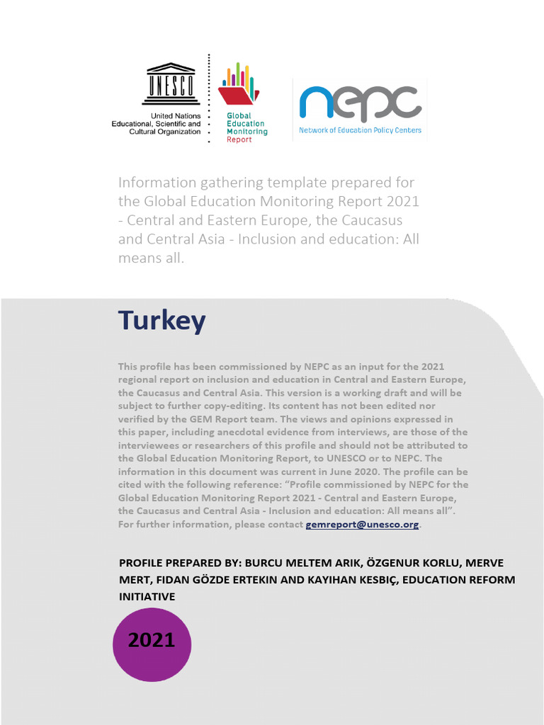 Nepc TR2 | PDF | Special Education | Schools