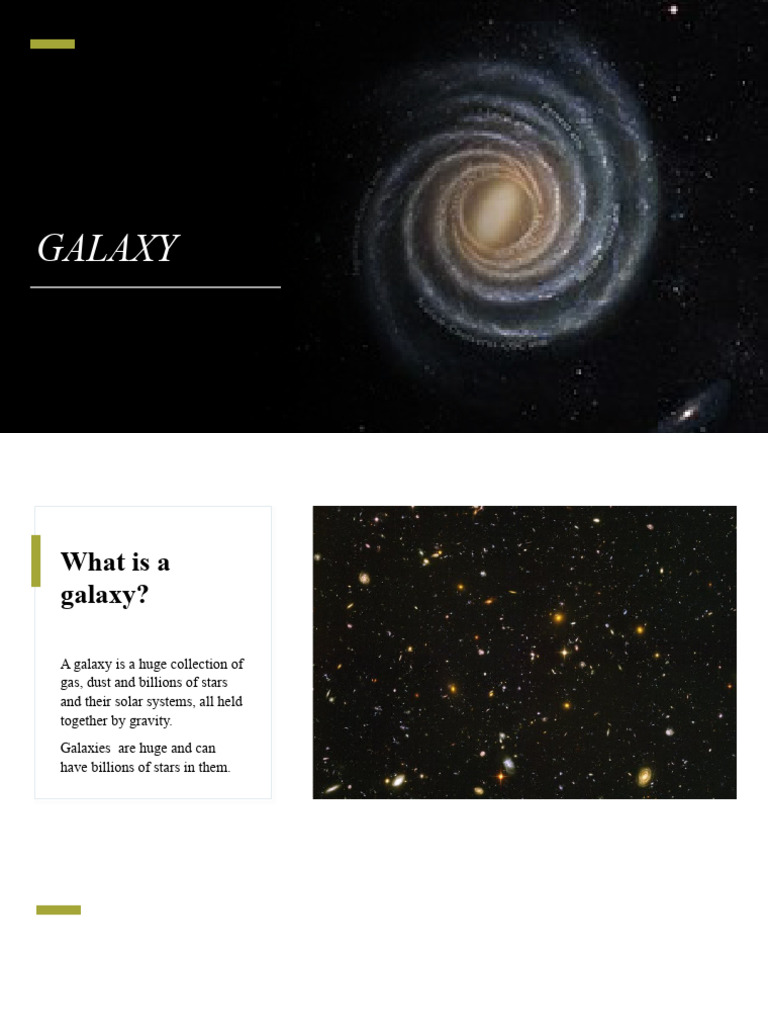 Understanding Galaxies: Types and Features | PDF