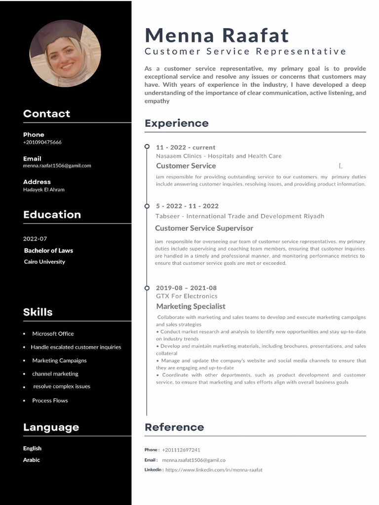 Menna Raafat Resume | PDF