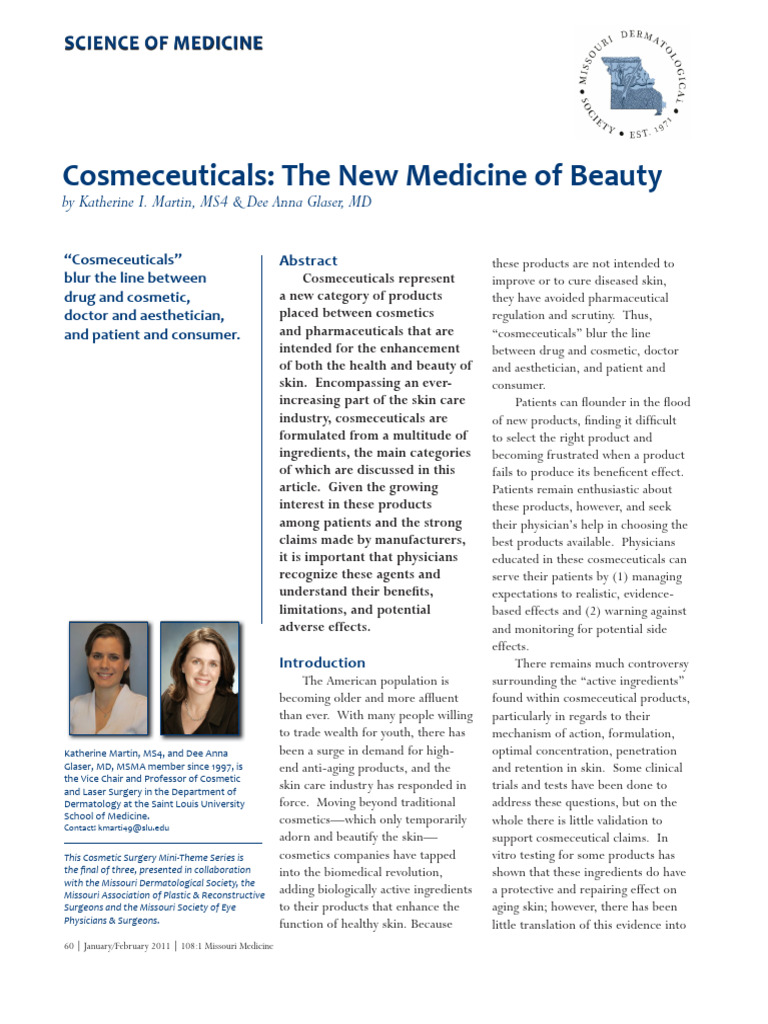 The New Medicine of Beauty | PDF | Wellness