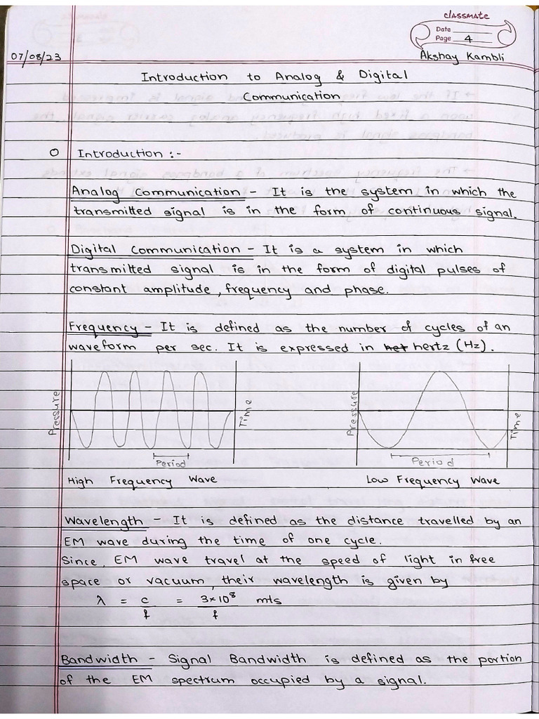 (PCOM) Intro To Analog & Digital Communication | PDF (PCOM) Intro To Analog & Digital Communication | PDF