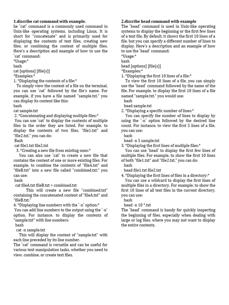 UNIX | PDF | Computers | Technology & Engineering