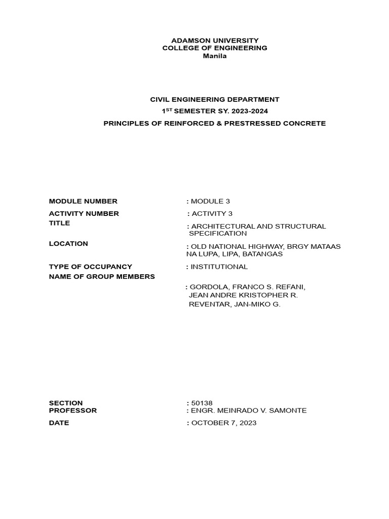PRPC Plate 3 Merged 1 | PDF | Building Materials | Building Engineering
