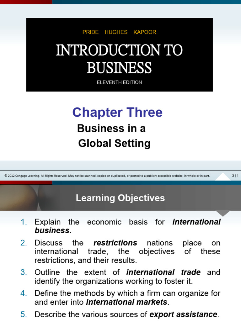 Chapter 3-Newest | PDF | World Trade Organization | General Agreement ...