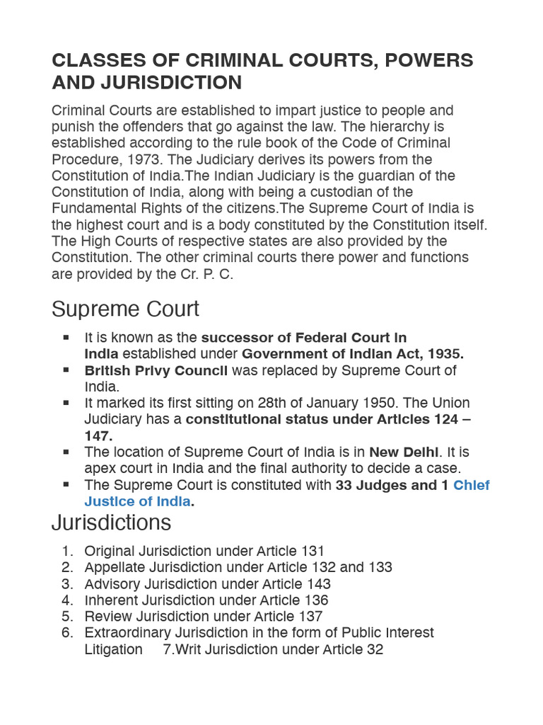 CRPC Notes Final | PDF