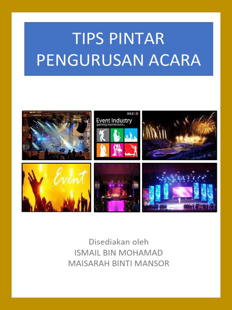 Main - Tips Pintar Pengurusan Acara | PDF