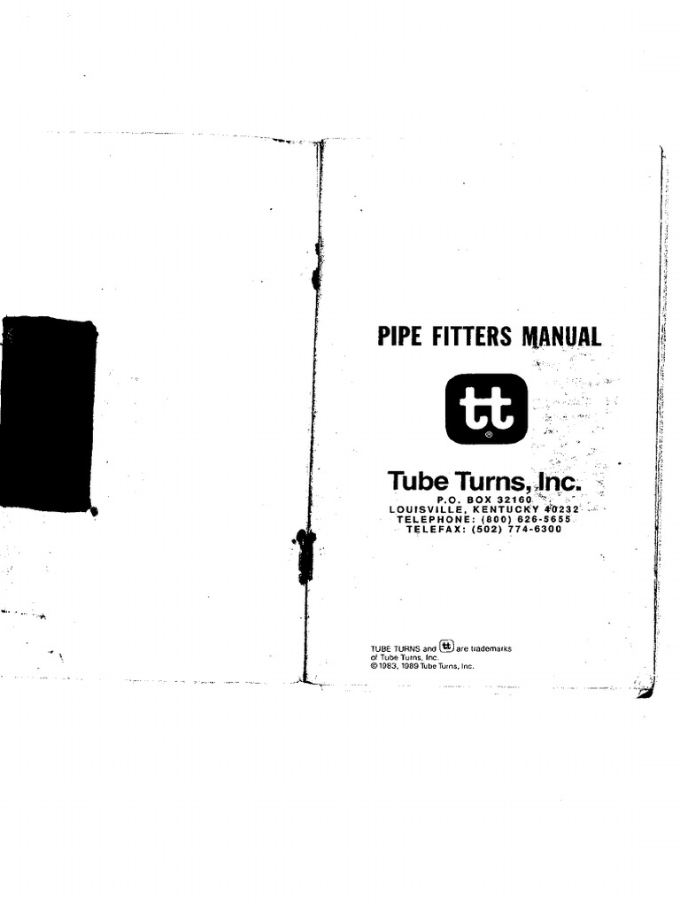 Pipe Fitters Manual | PDF