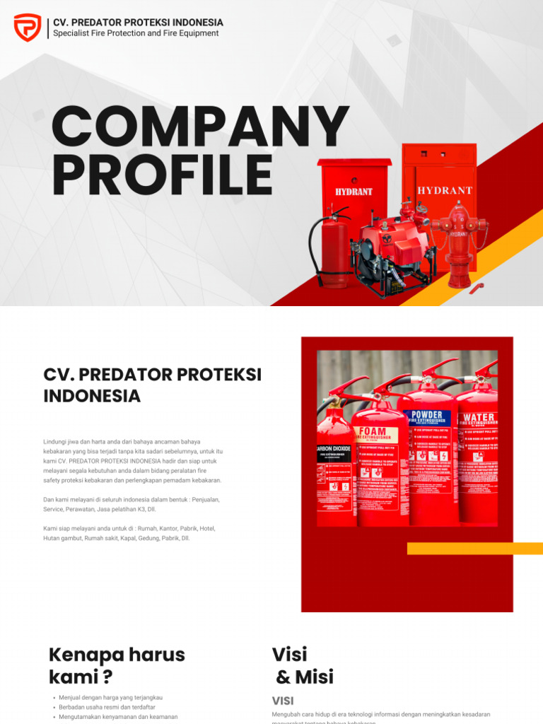 Company Profile CV. Predator All | PDF