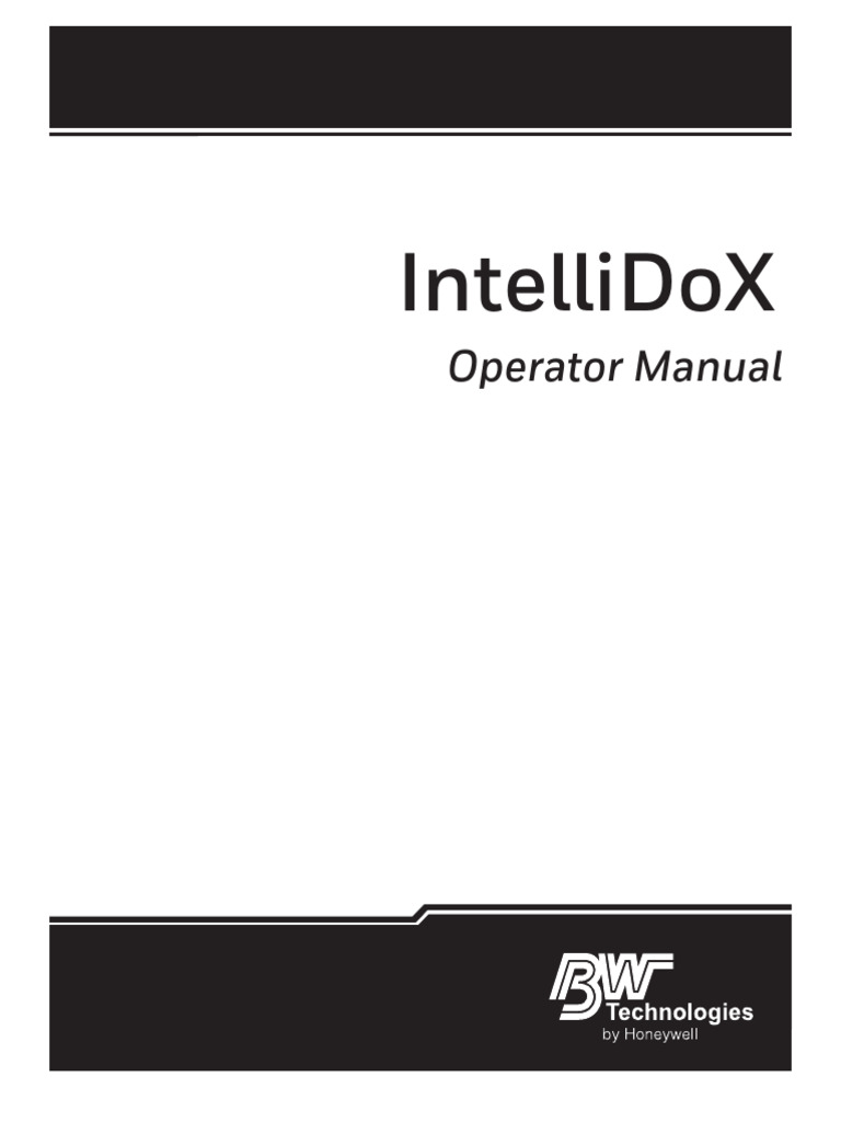 IntelliDoX Docking Module Manual | PDF | Safety | Calibration