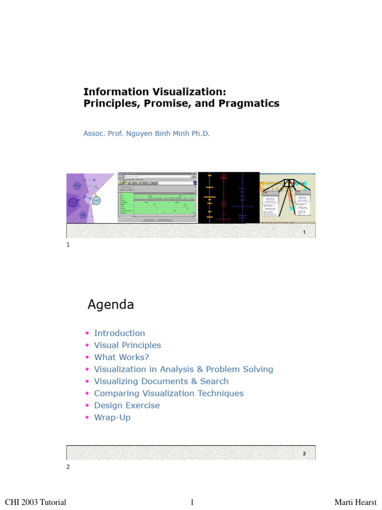 Lecture 11&12 - Information Visualization | PDF