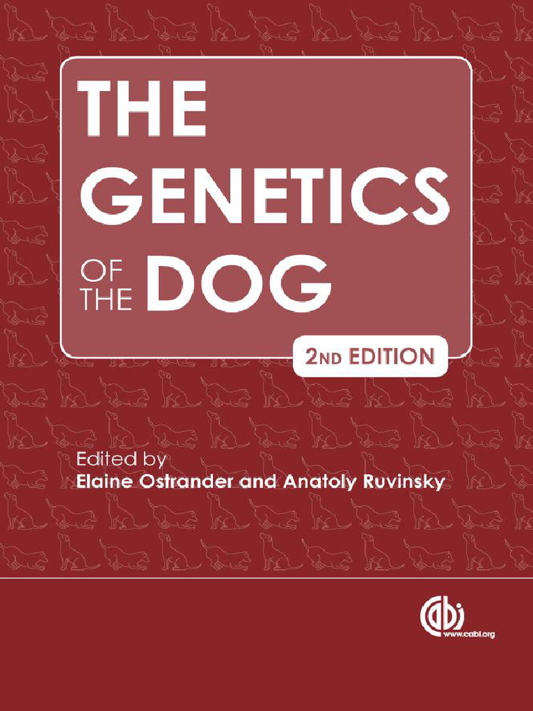 The Genetics of The Dog 2nd Edition | PDF | Canidae | Dogs